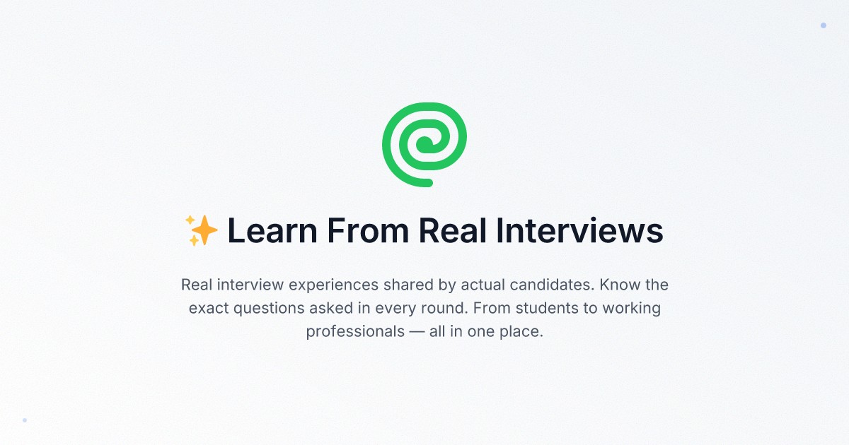 Swiggy Frontend Engineer Interview Experience | InterviewRecap | InterviewRecap